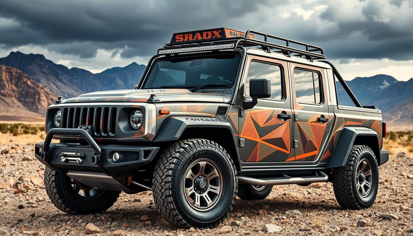 Metal Mash: Bold Designs for Rugged Vehicles